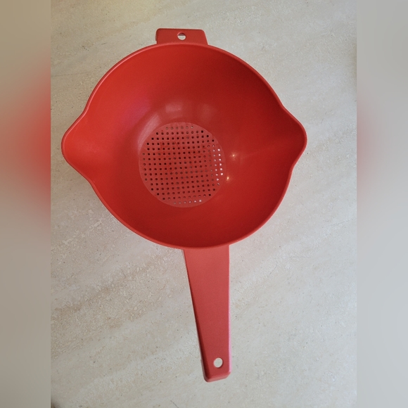 Tupperware | Kitchen | Vintage Burnt Orange Tupperware Strainer ...